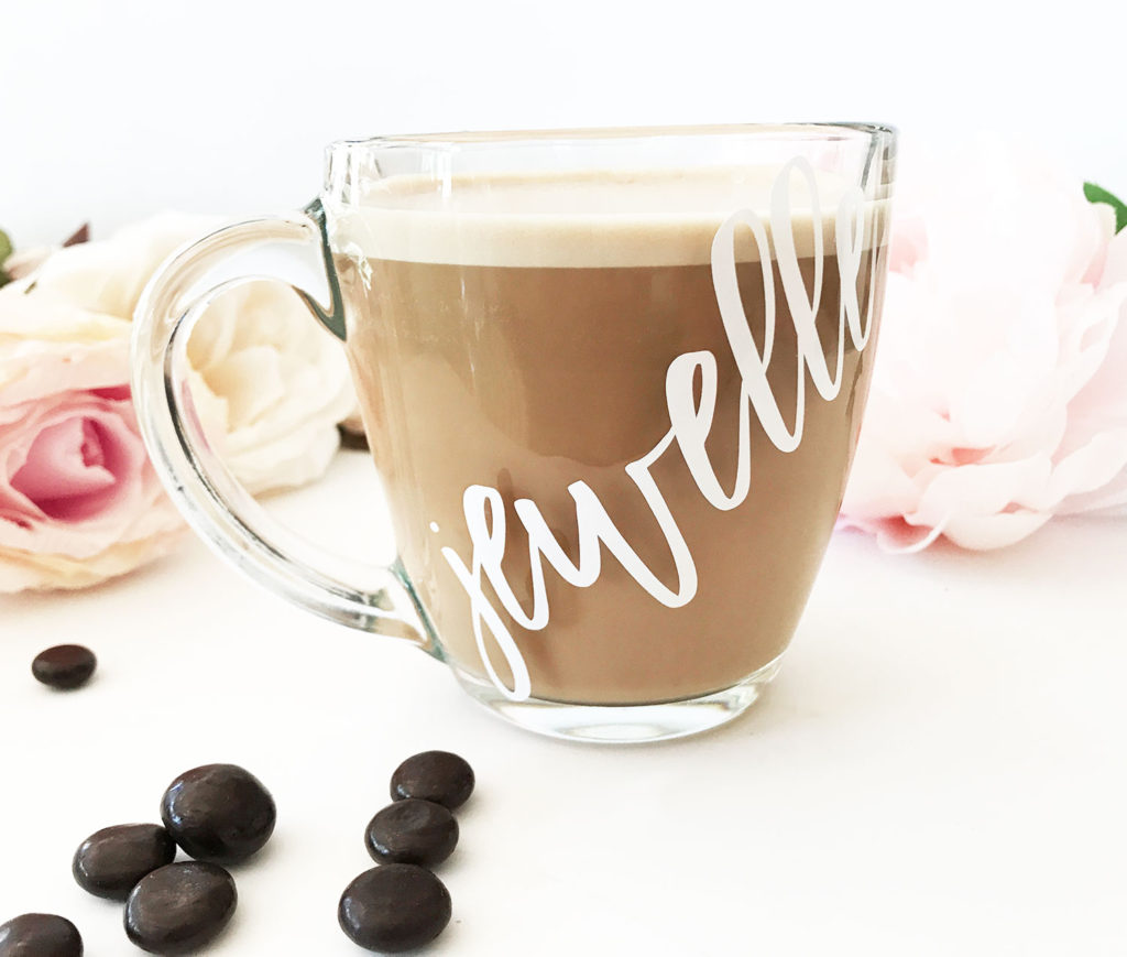 Personalized Glass Coffee Mug - Sentry Lane